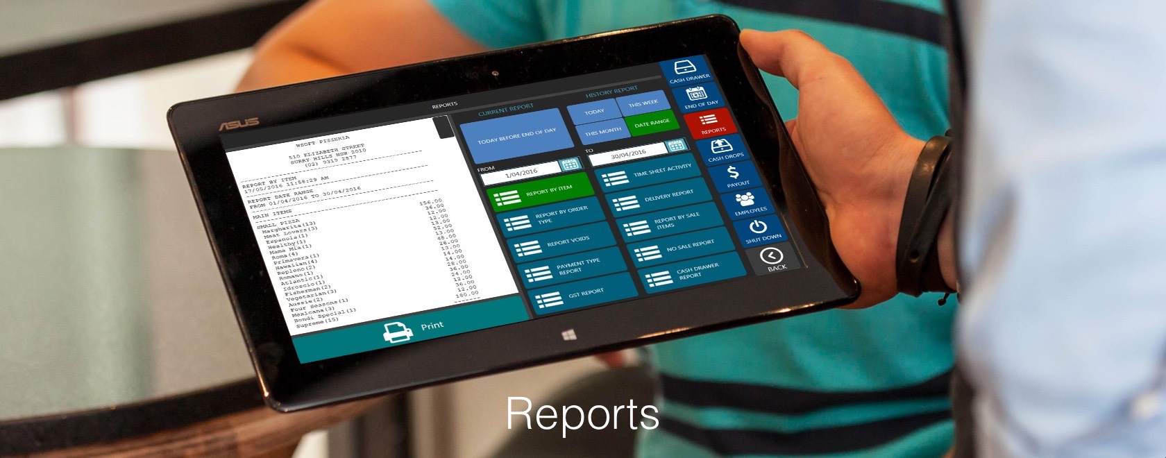 Wsoft | POS system, Point of Sale system for Cafe, Restaurant, Take away and Bar